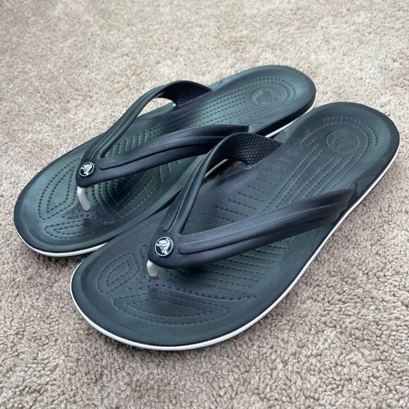 CROCS | Shoes | Crocs Crocband Flip Flop Sandals Mens 1 Beach Pool ...